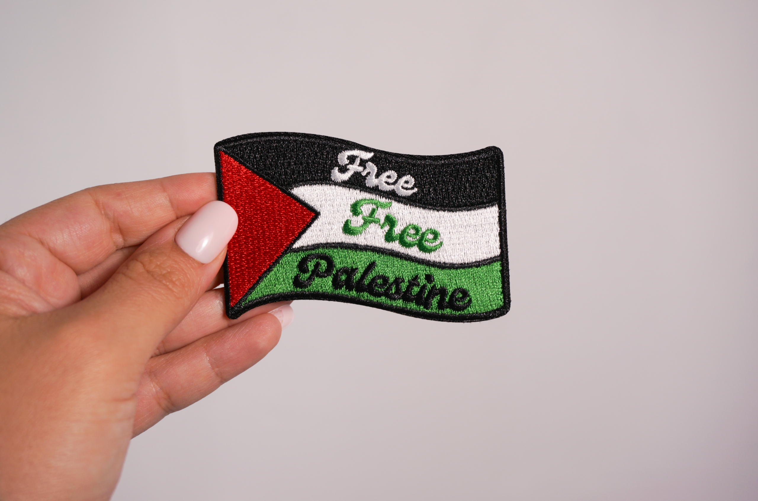 Palestinian Flag Patch – Palestine Iron-On Embroidered Patch | Free Pa ...